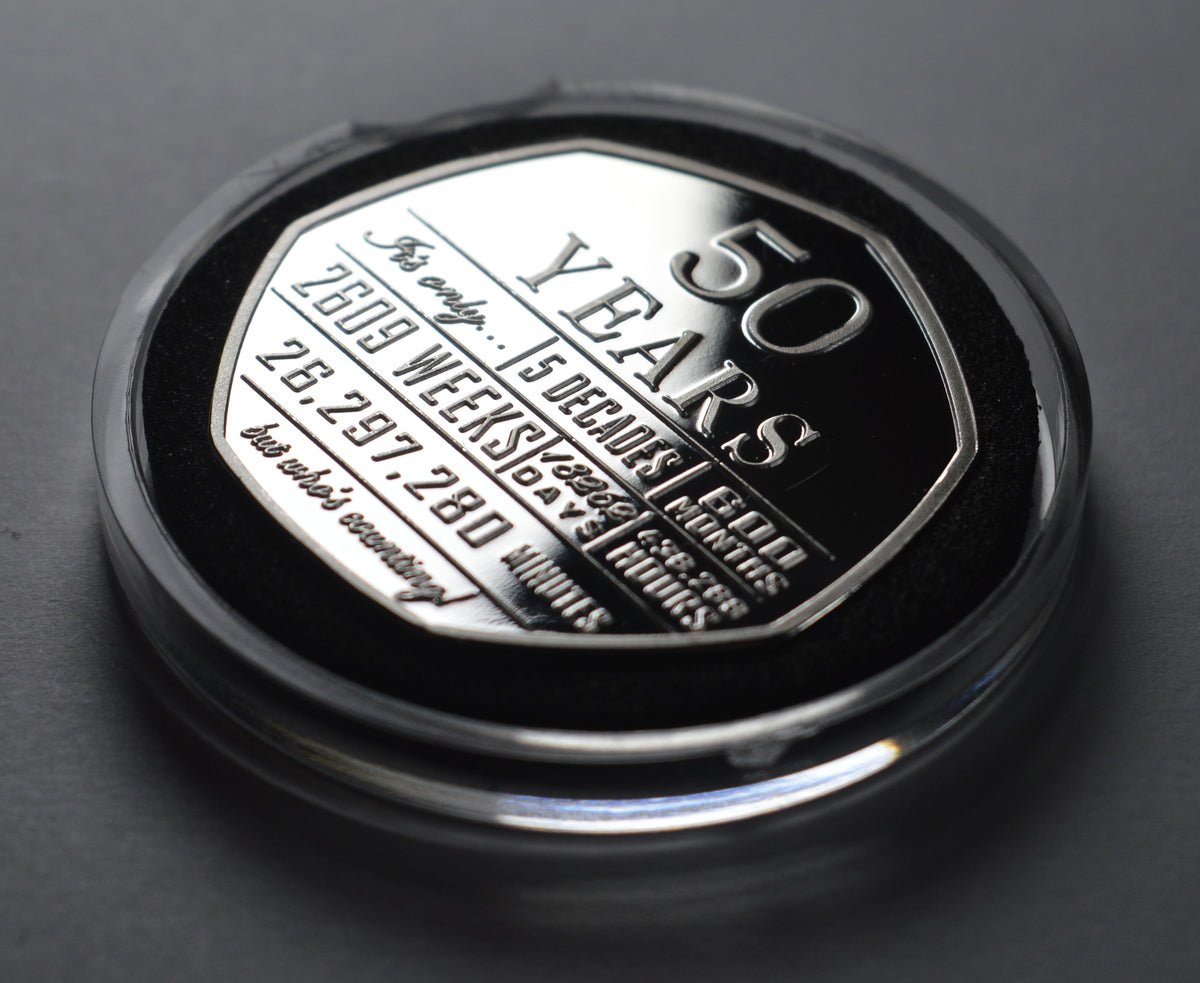 50th Birthday – The Commemorative Coin Company