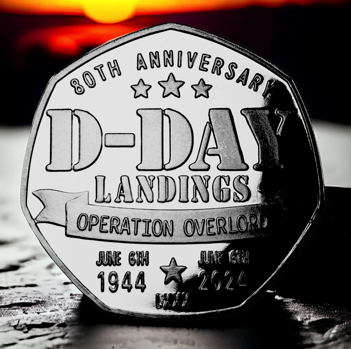 D-Day Landings 80th Anniversary - Silver – The Commemorative Coin Company