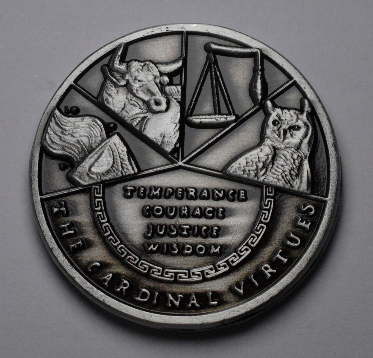 Marcus Aurelius, Stoic - Antique Silver – The Commemorative Coin Company