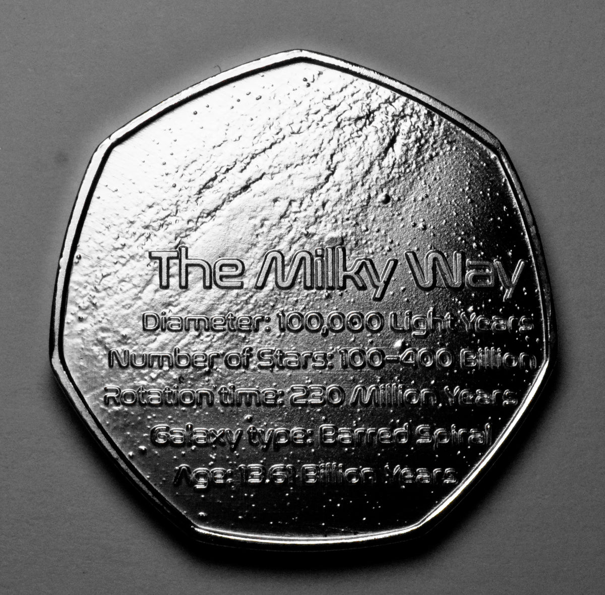 The Milky Way Galaxy - Silver – The Commemorative Coin Company