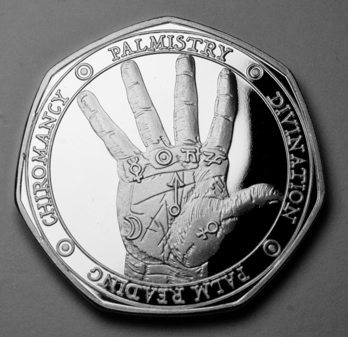 Palmistry, Embrace Your Destiny - Silver – The Commemorative Coin Company