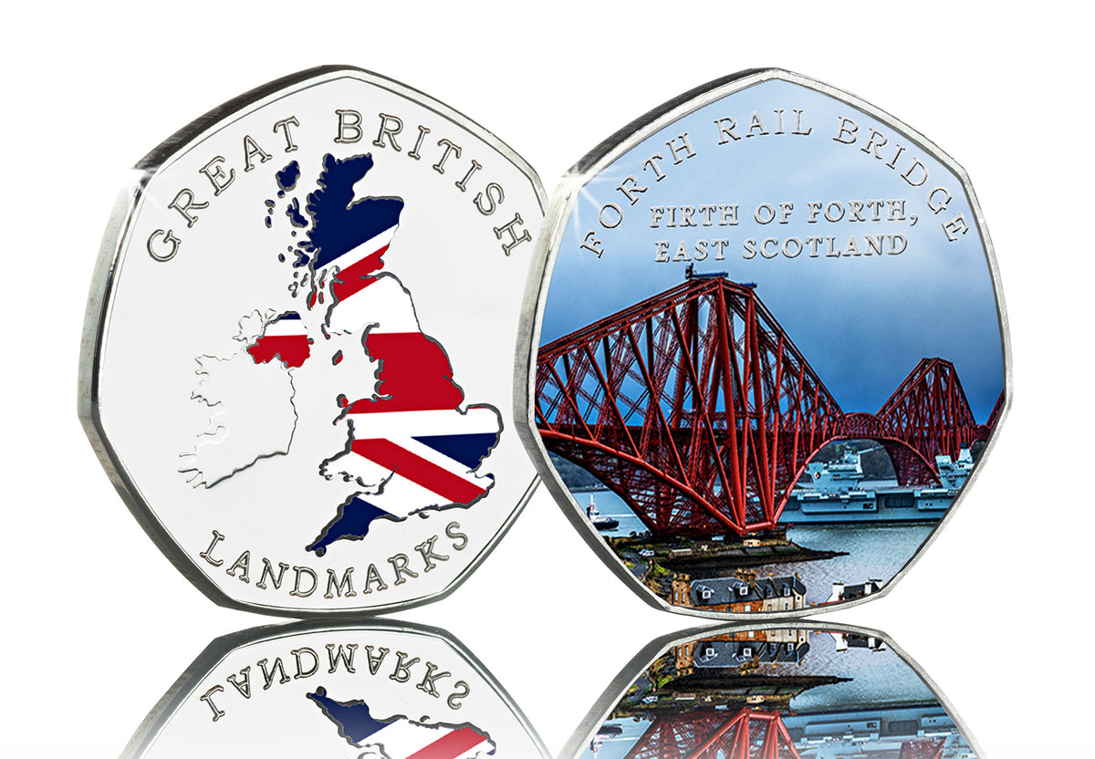 Great British Landmarks - Forth Rail Bridge – The Commemorative Coin ...