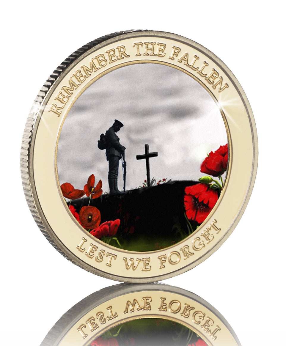 WW1 Armistice - Silver & 24ct Gold with Colour – The Commemorative Coin ...
