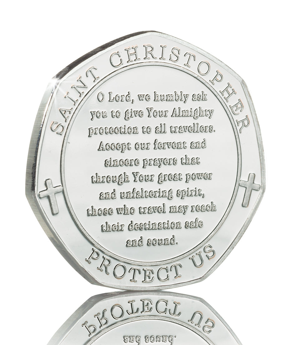 St Christopher - Colour – The Commemorative Coin Company