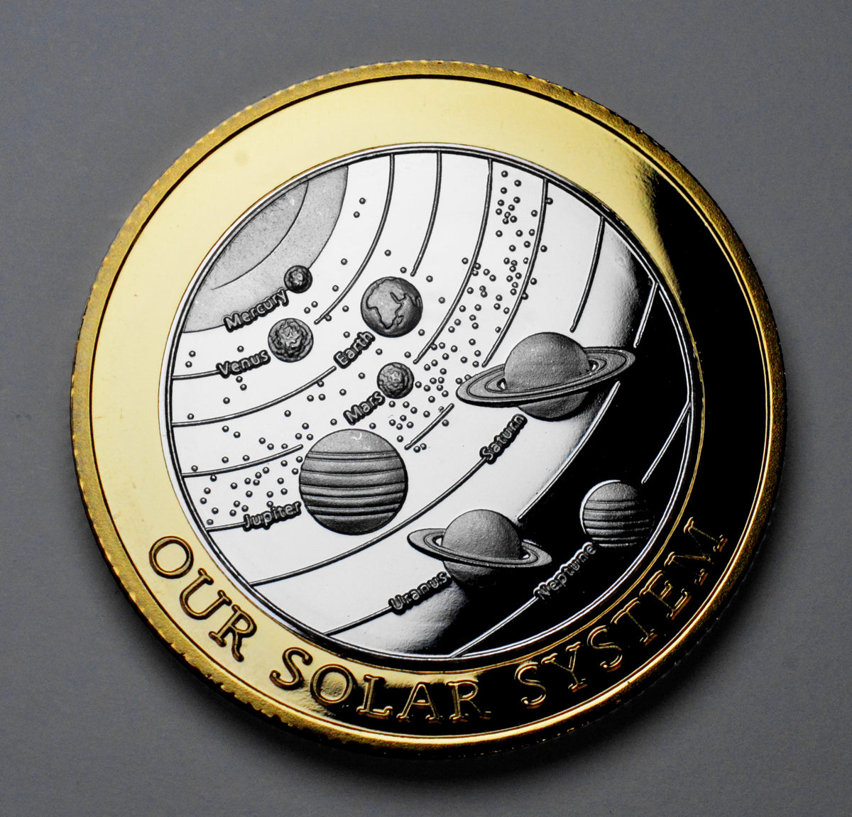 Our Solar System - Dual Metal – The Commemorative Coin Company
