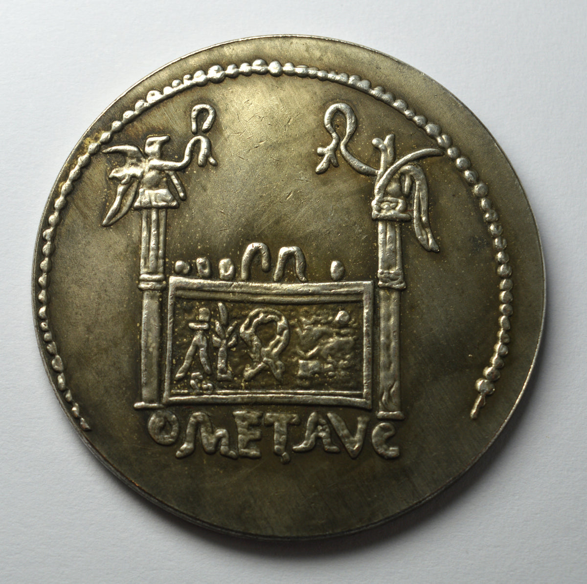 Roman Emperor Augustus Coin with Altar of Lugdunum – The Commemorative ...