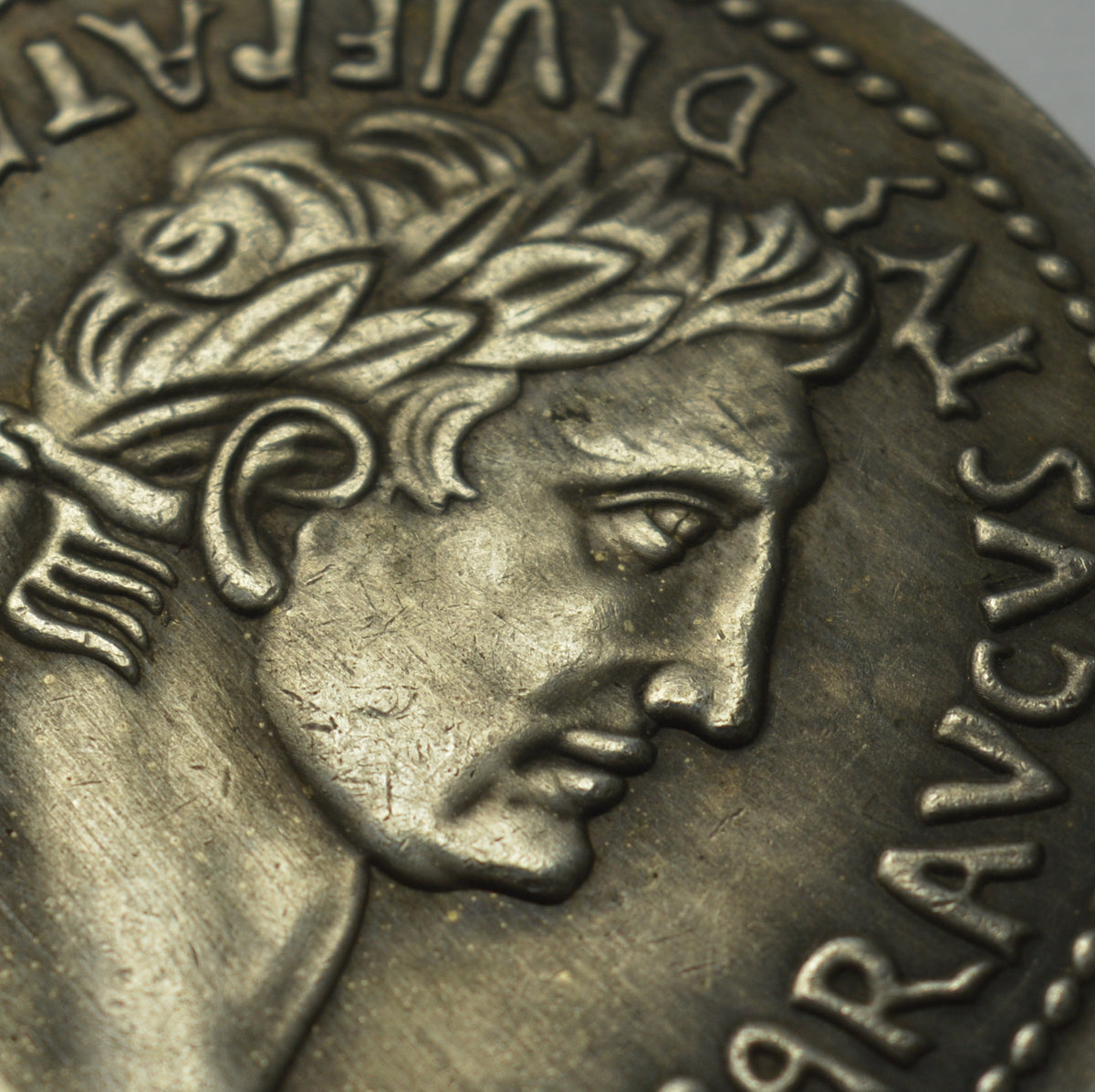 Roman Emperor Augustus Coin with Altar of Lugdunum – The Commemorative ...