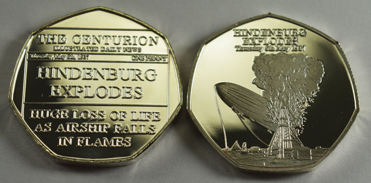 The Hindenburg Disaster – The Commemorative Coin Company