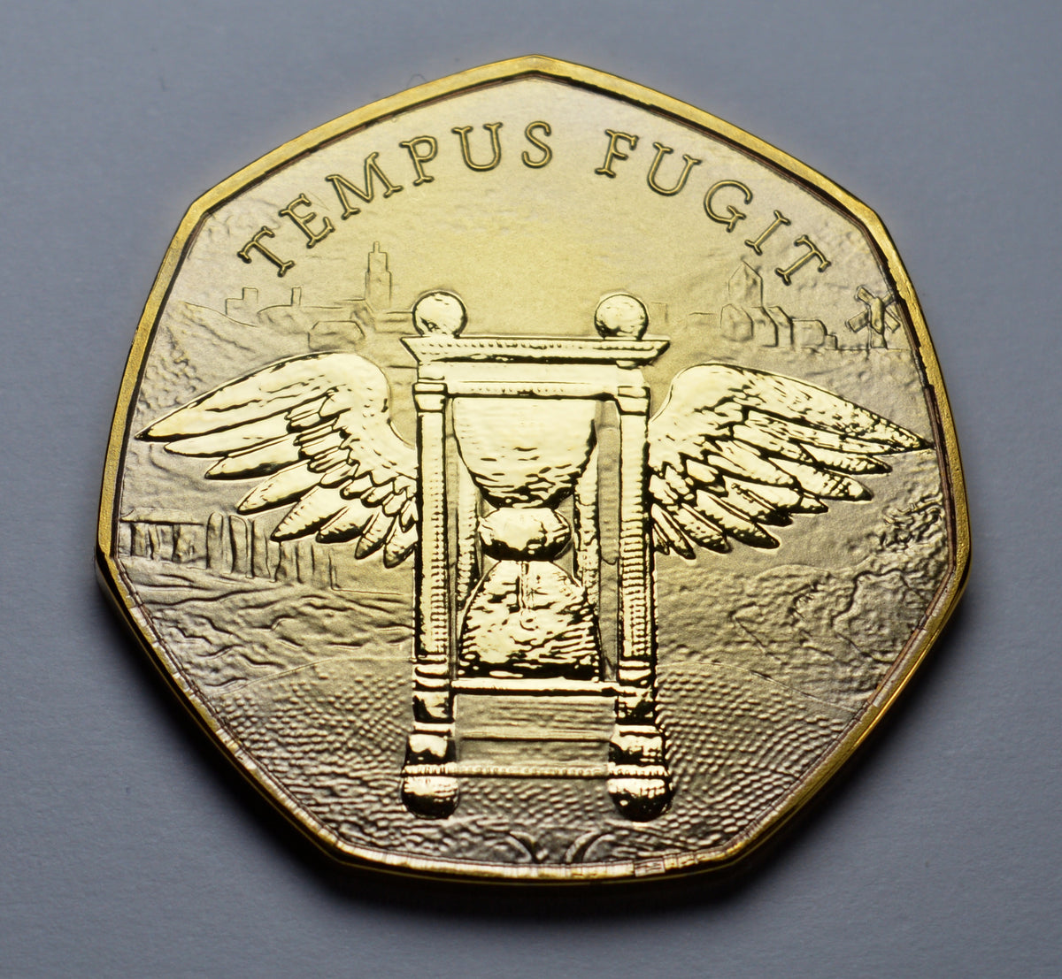 Memento Mori 'Tempus Fugit' - 24ct Gold – The Commemorative Coin Company