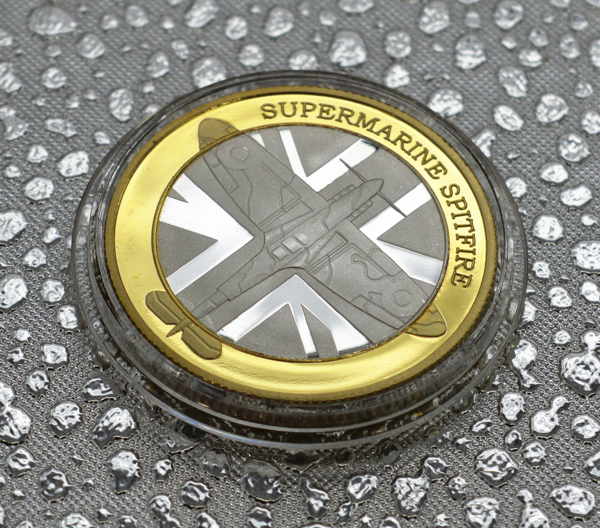 Battle of Britain, Spitfire - Silver & 24ct Gold – The Commemorative ...
