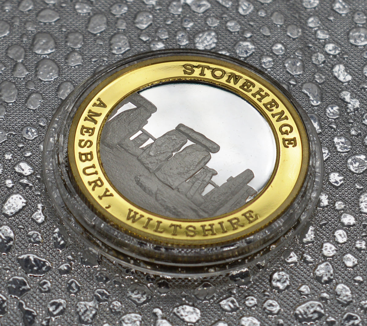 Stonehenge - Silver & 24ct Gold – The Commemorative Coin Company