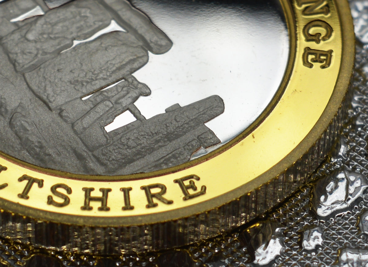Stonehenge - Silver & 24ct Gold – The Commemorative Coin Company