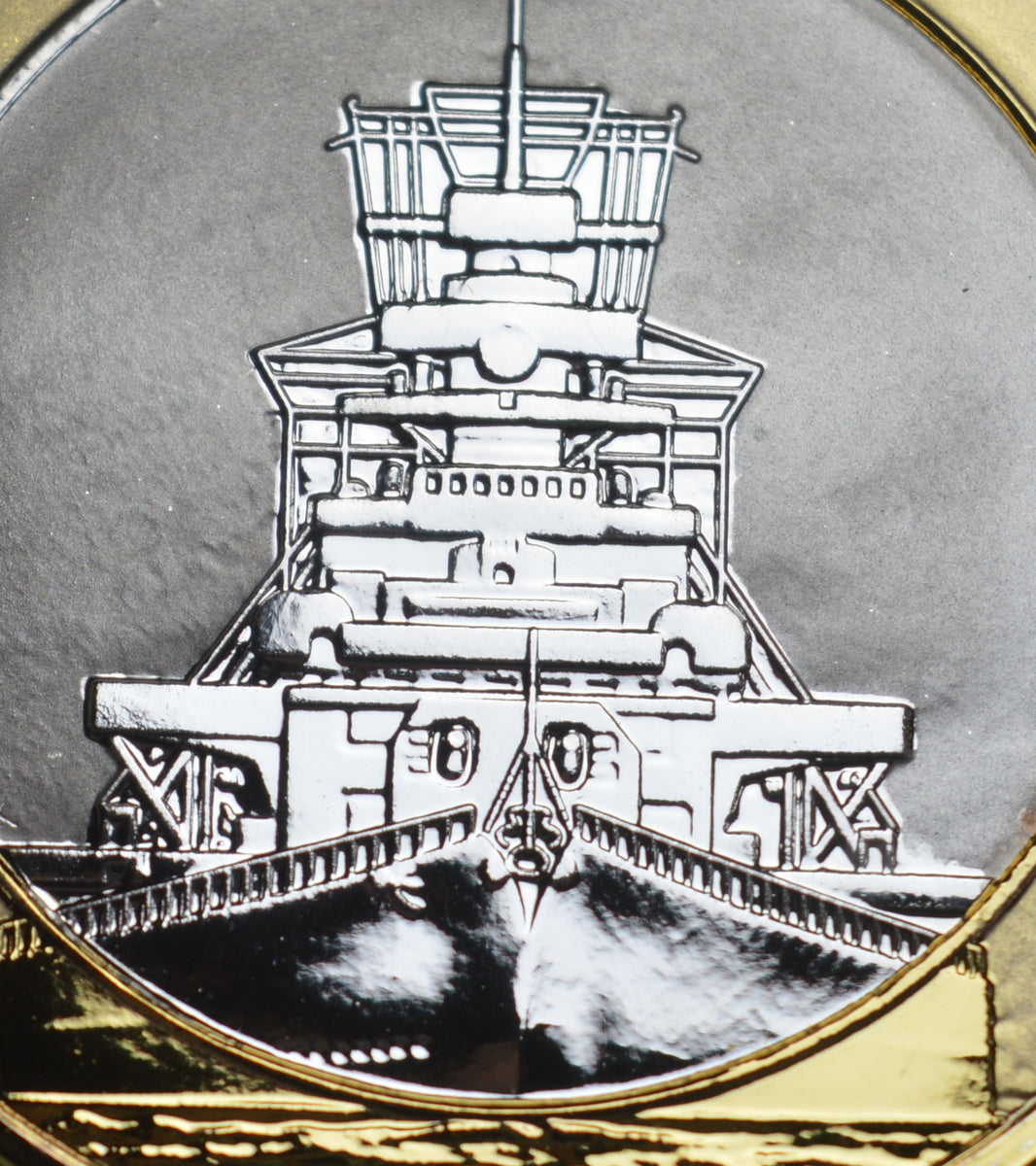 Bismarck - Silver & 24ct Gold – The Commemorative Coin Company