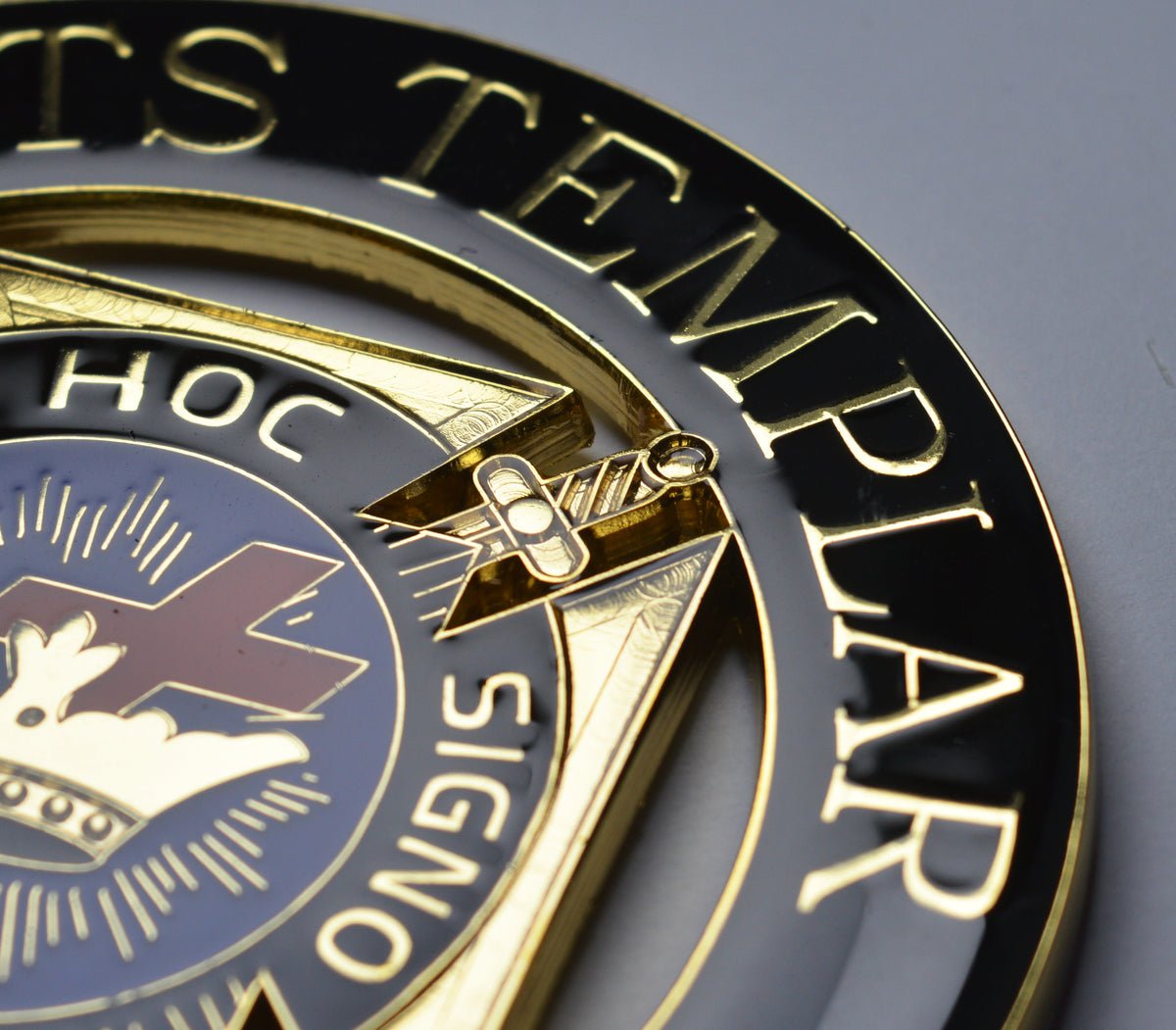 Masonic Emblem - 75mm - Knights Templar – The Commemorative Coin Company