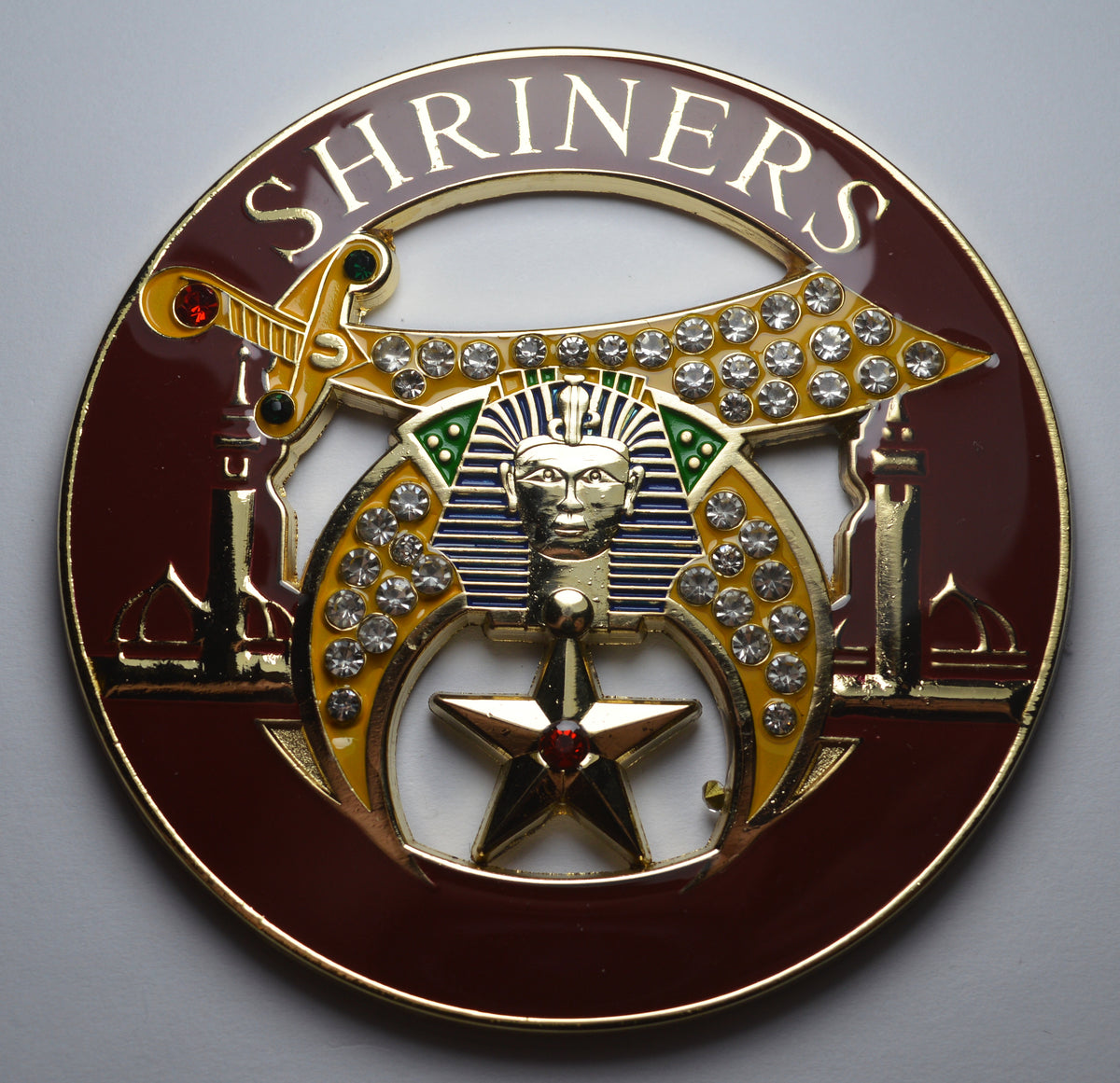 Masonic Emblem - 75mm - Shriners – The Commemorative Coin Company