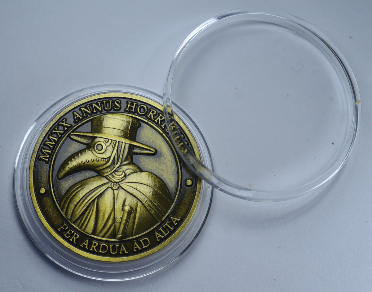 'I Survived 2020' - Plague Doctor - Antique Gold – The Commemorative ...
