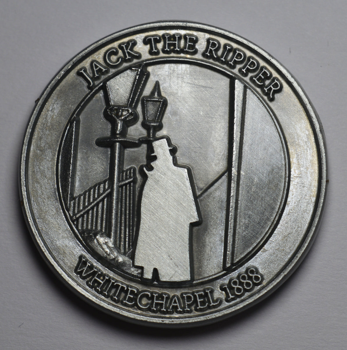 Jack the Ripper - Round Embossed - Nickel Silver – The Commemorative ...