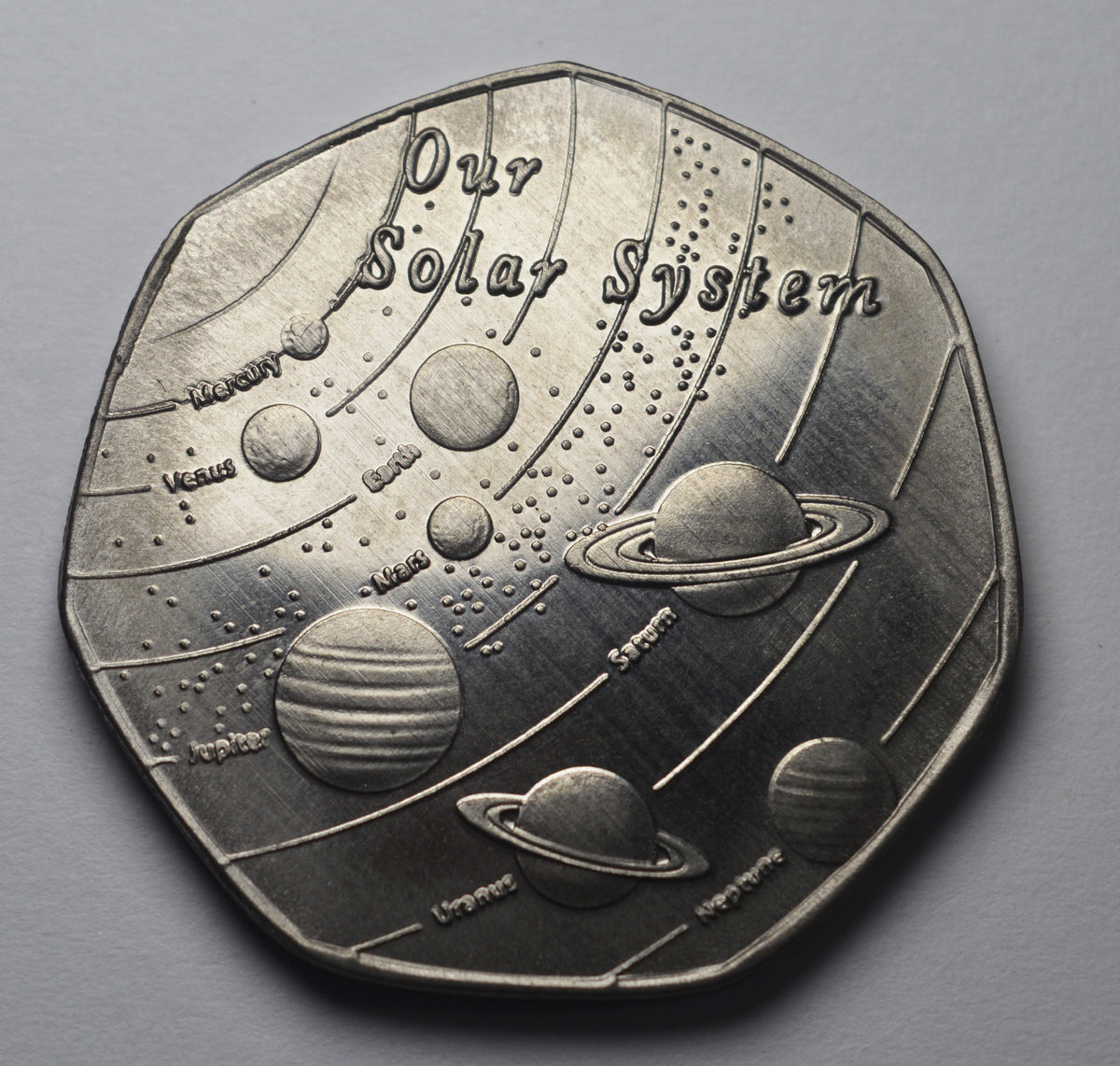 Solar System - Titanium – The Commemorative Coin Company