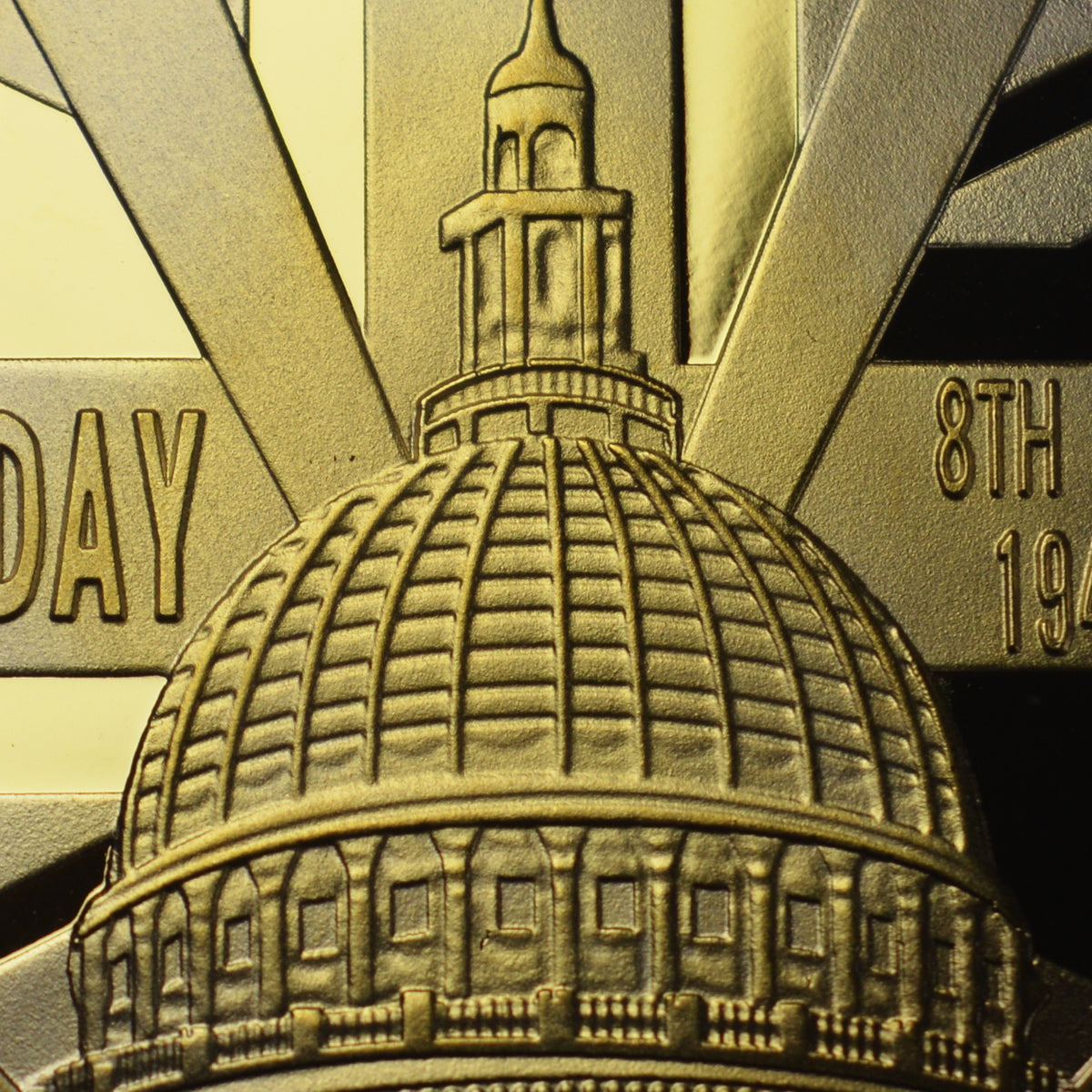 VE Day - 24ct Gold – The Commemorative Coin Company